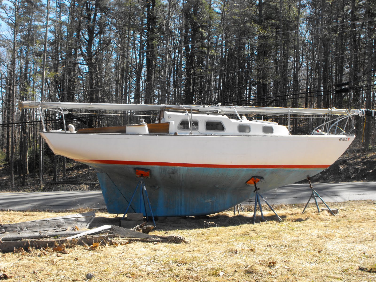 Bristol27.com » Bristol 27 Hull #274 “Owl” Available For Rebuild